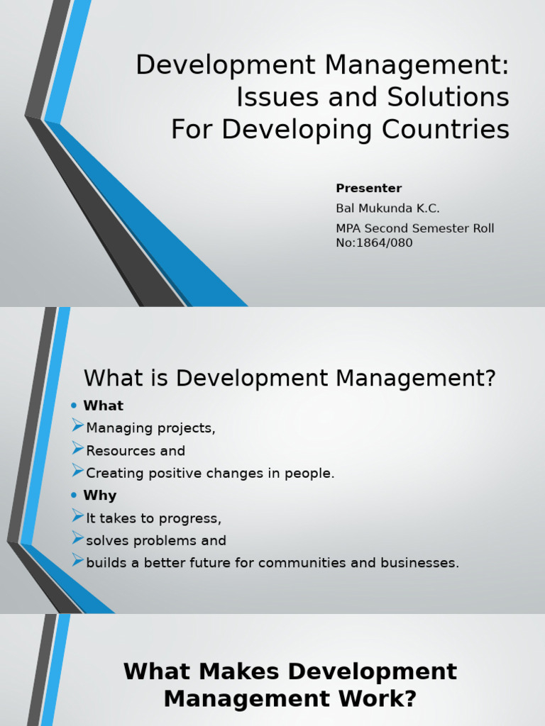 Development Management | PDF | Economies