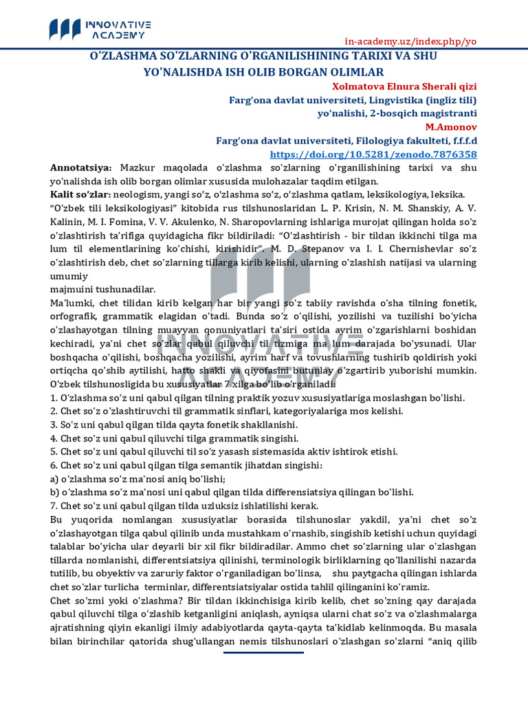 Yosh Olimlar 0209 | PDF