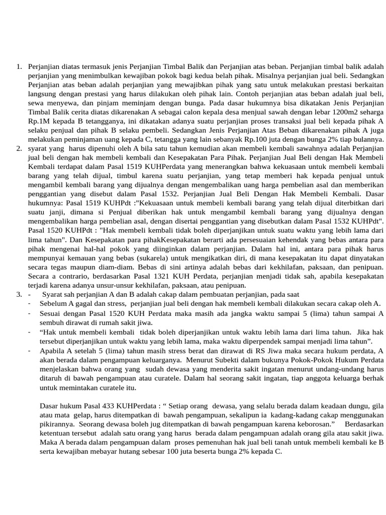 t1 H Perjanjian | PDF