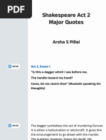 Key Quotes and Analysis in Macbeth Act 1 | PDF