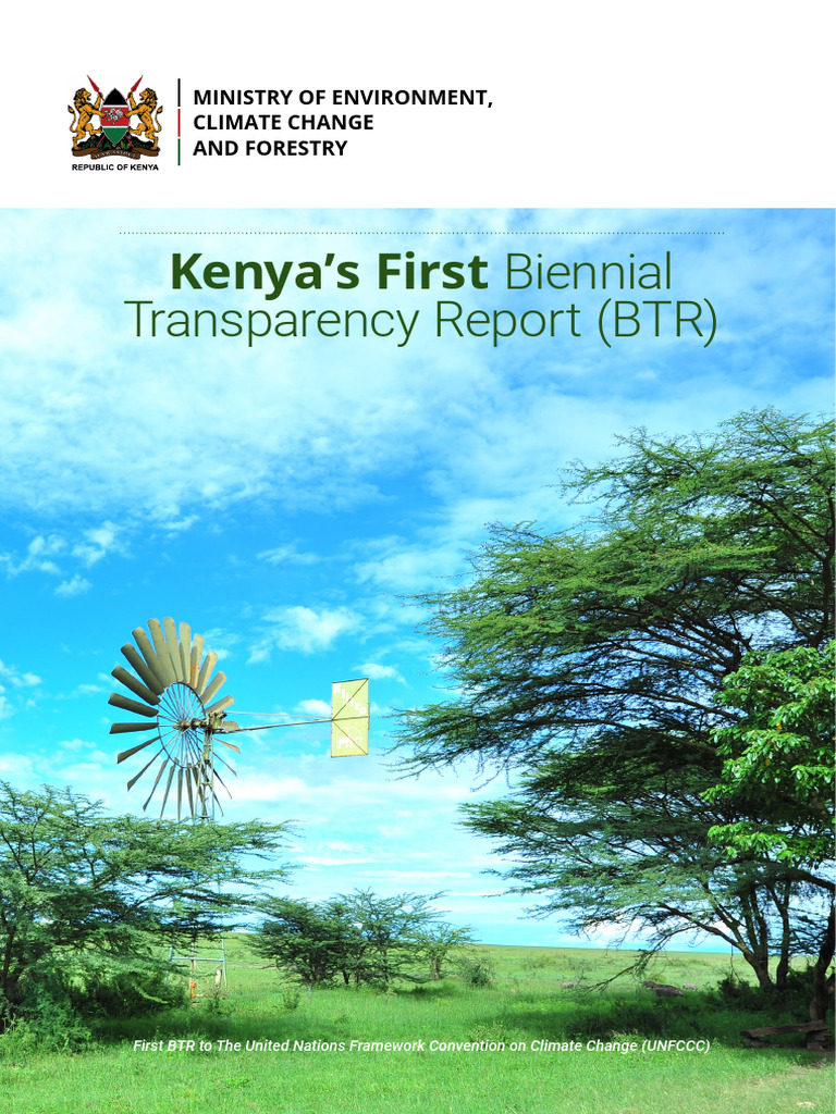 Kenya's First Climate Transparency Report | PDF | Climate Change ...