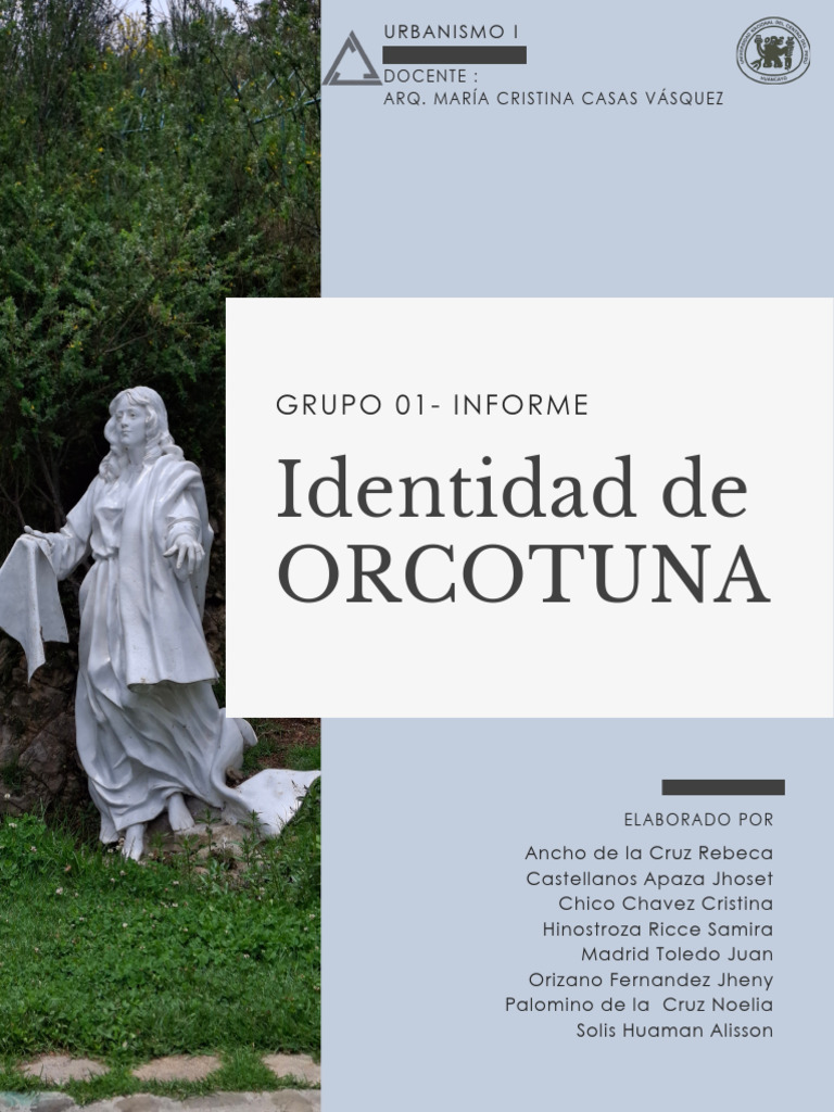 Recopilación de Datos - Identidad de Orcotuna | PDF | Peatonal | Transporte