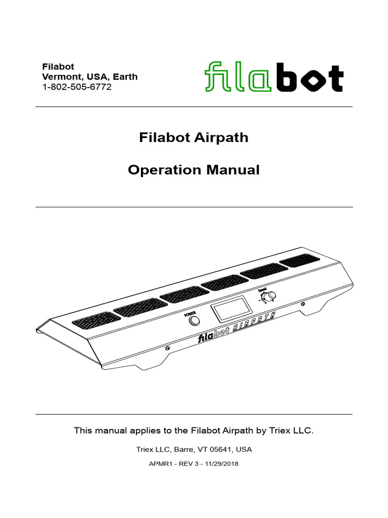 AIRPATH Operation Manual Compressed | PDF | Power Supply | Electricity