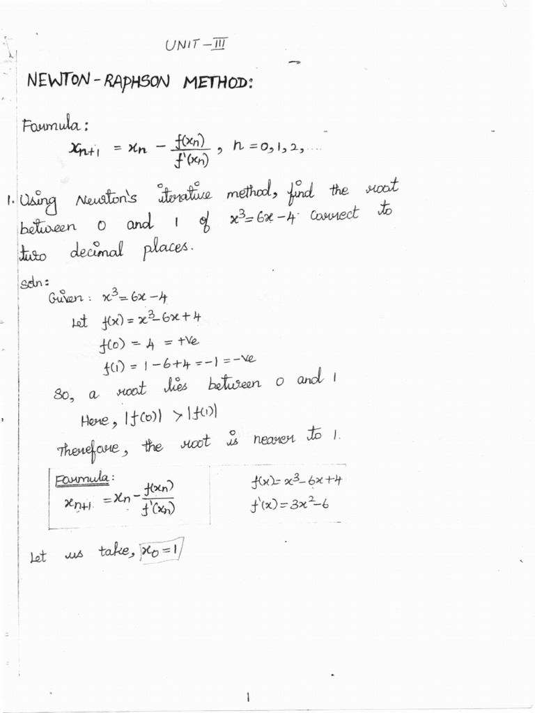 Maths-3 Unit Note PDF | PDF
