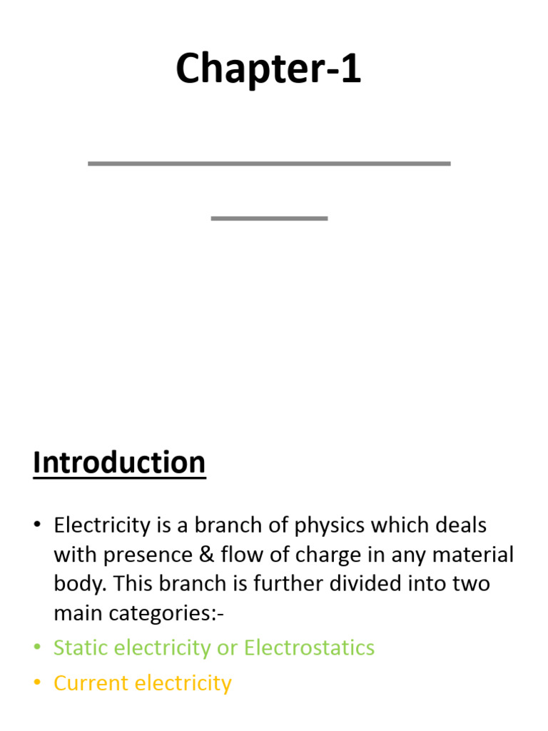 Electric Charge and Field 2 | PDF | Electric Charge | Electric Field