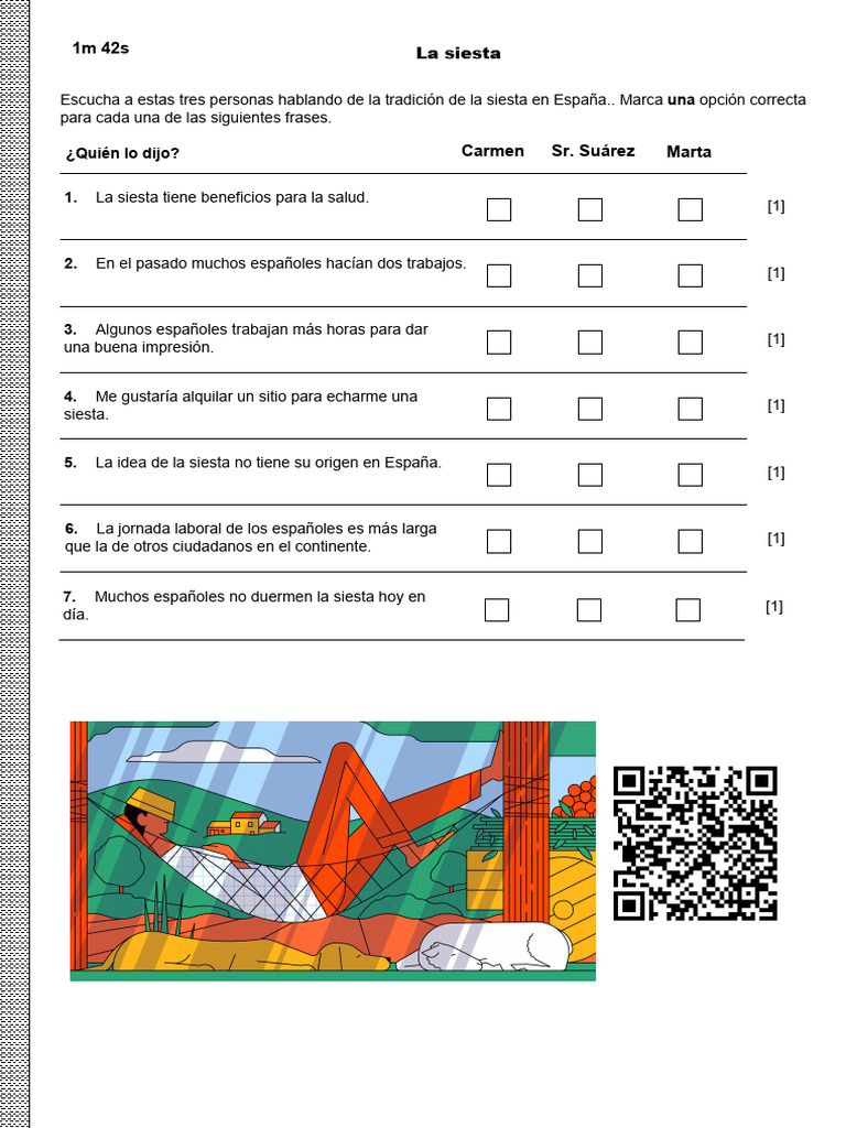 Identidades. La Siesta. | PDF