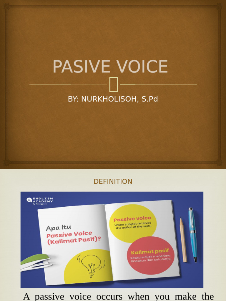 Pasive Voice | PDF