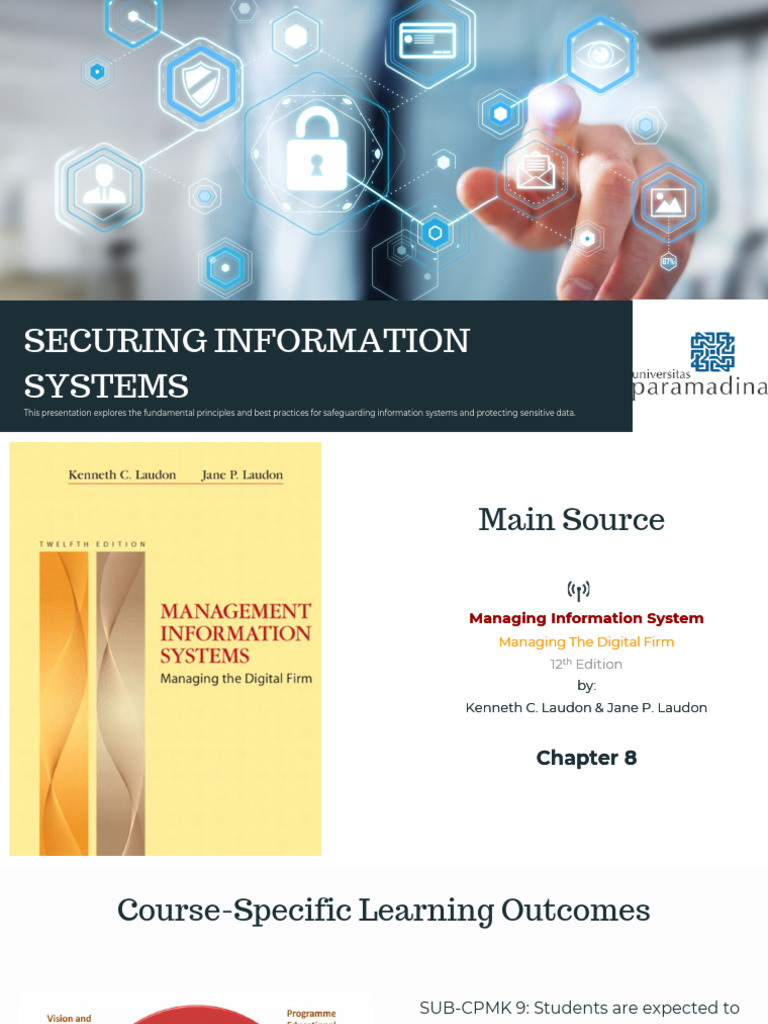 SIM - 09. Securing Information Systems of MIS | PDF | Security | Computer Security