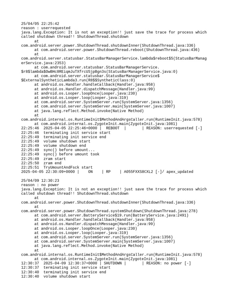 Power Off Reset Reason Backup | PDF | Embedded Linux Distributions | Mobile Linux