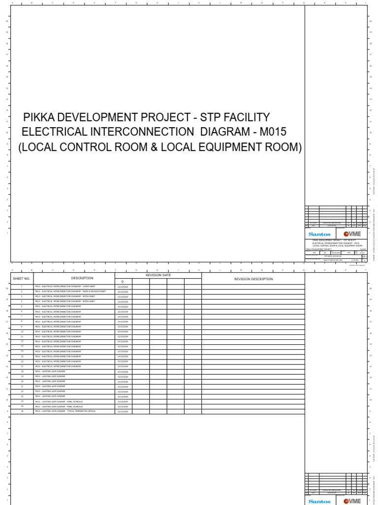 STP EEDIC 021520 001 Rev0 Electrical Interconnection Diagram M015 | PDF ...