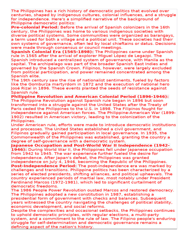 PPG Catch Up Reading 1 | PDF | Philippines | Spanish Empire