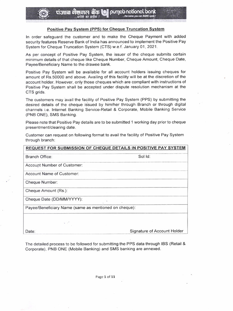 PPS Form | PDF