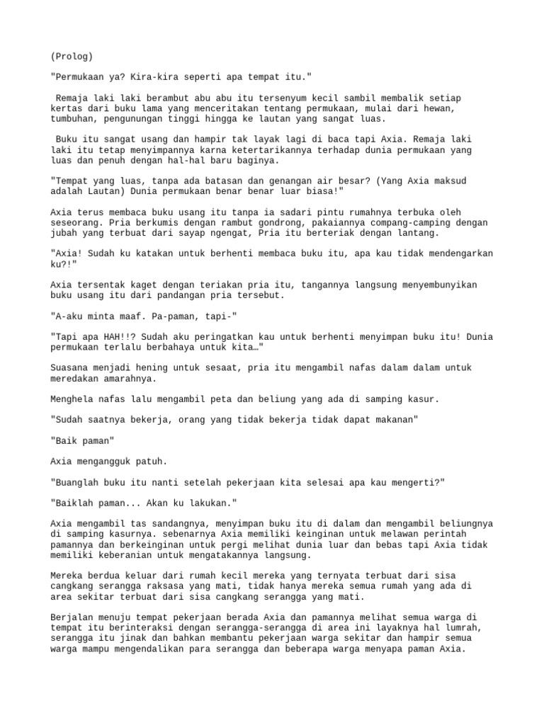 Chapter 1 (Prolog) | PDF