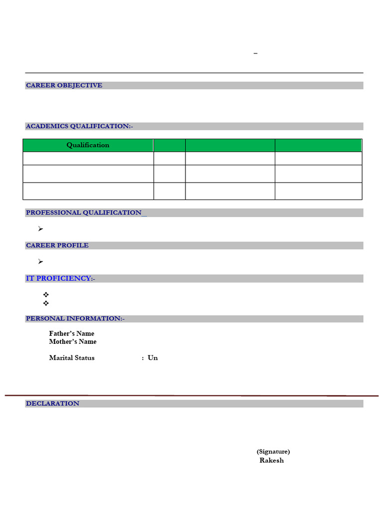 Rakesh Mehra (Resume) | PDF
