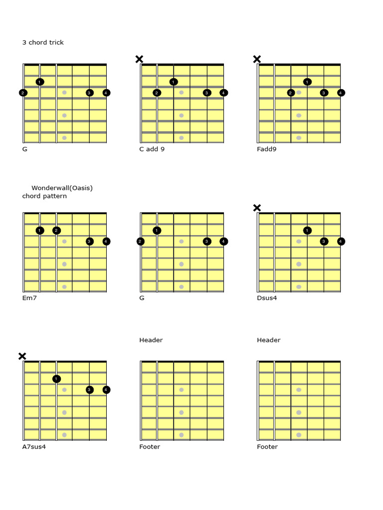 Chord Tricks | PDF