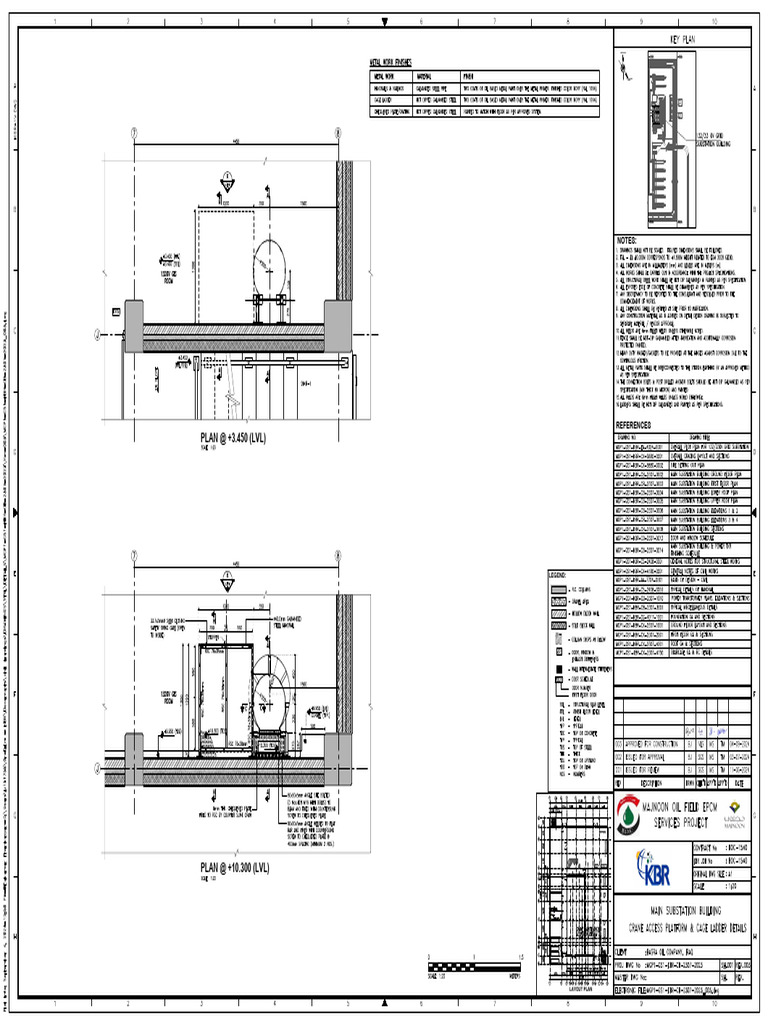 MGP1 GS1 KBR CB 2307 2023 - 003 Crane Access Platform | PDF