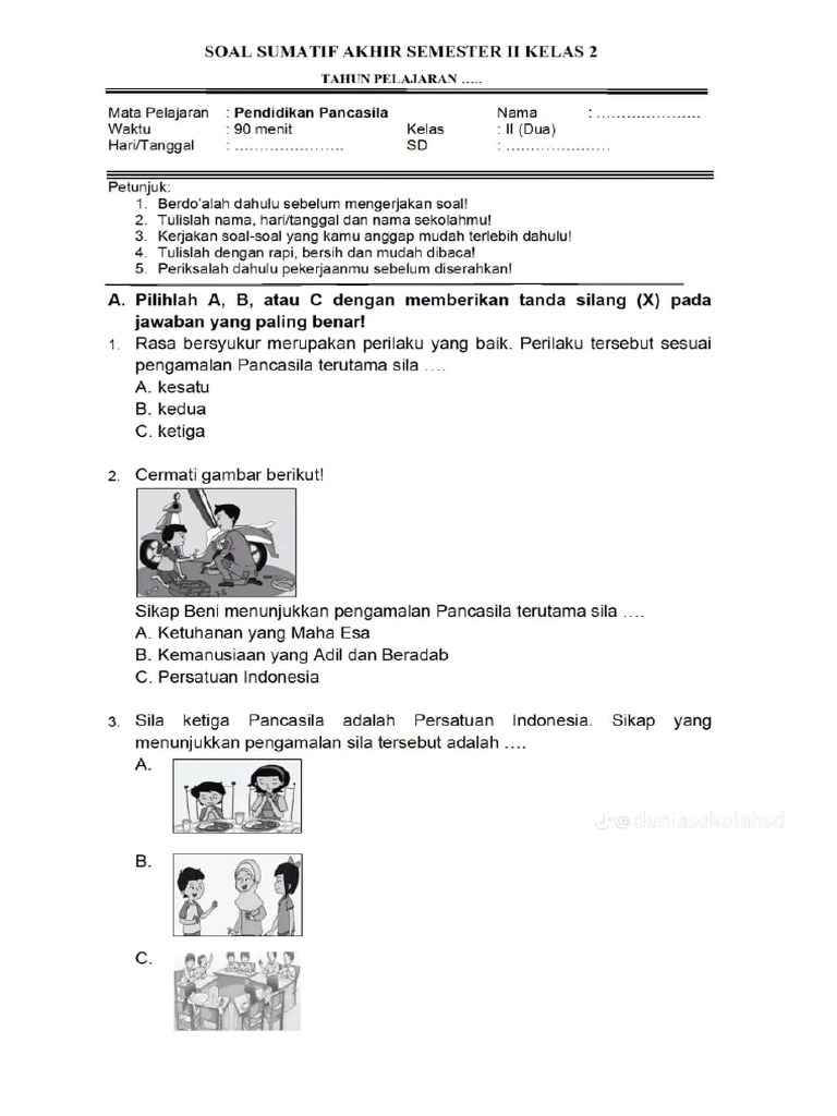 PP SAS 2 Kls 2 | PDF