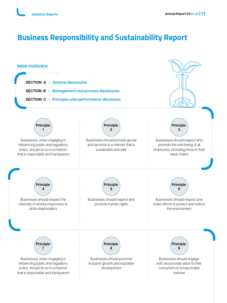 Business Responsibility and Sustainability Report: BRSR Overview | PDF ...