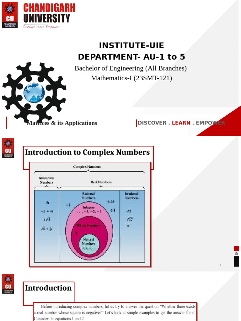 UNIT-II Complex Numbers and Functions | PDF | Complex Number | Function (Mathematics)