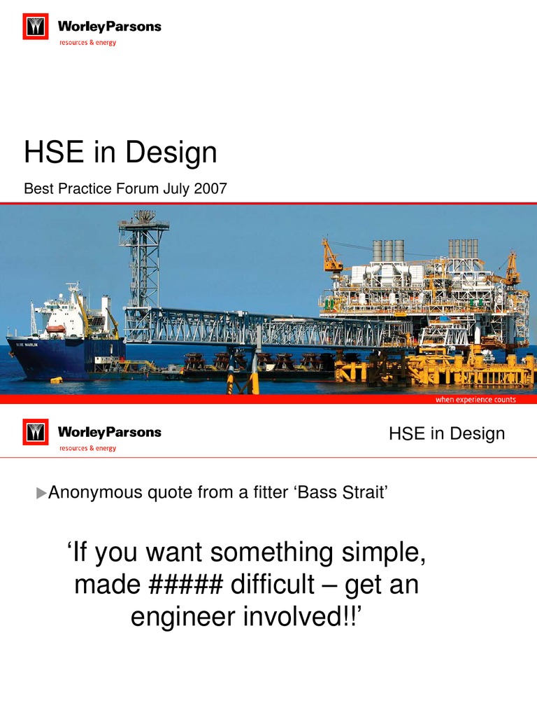 HSE in Design | PDF | Safety | Risk