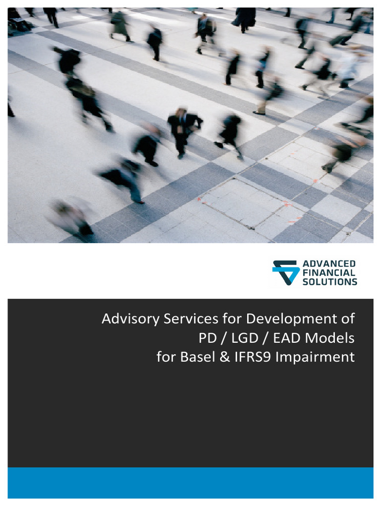 Advisory Services For Development of PD, LGD & EAD For IFRS9 | PDF | Dependent And Independent ...