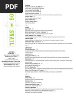 Red Rooster Grill Menu Overview | PDF