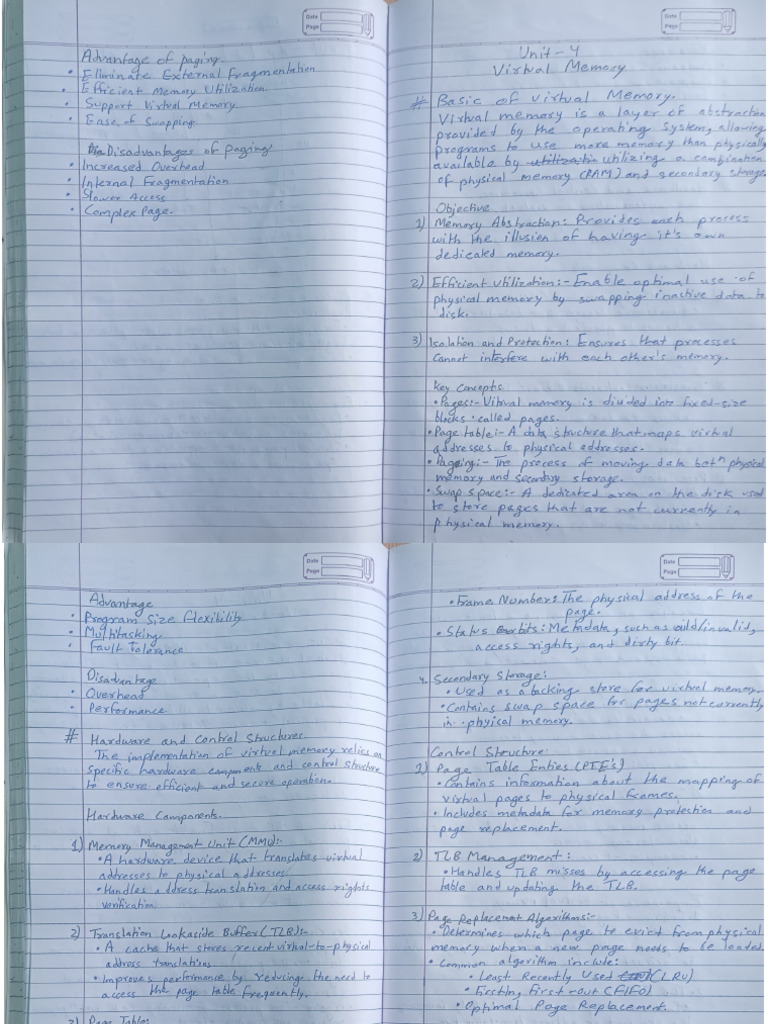 OS Note Unit 4 | PDF