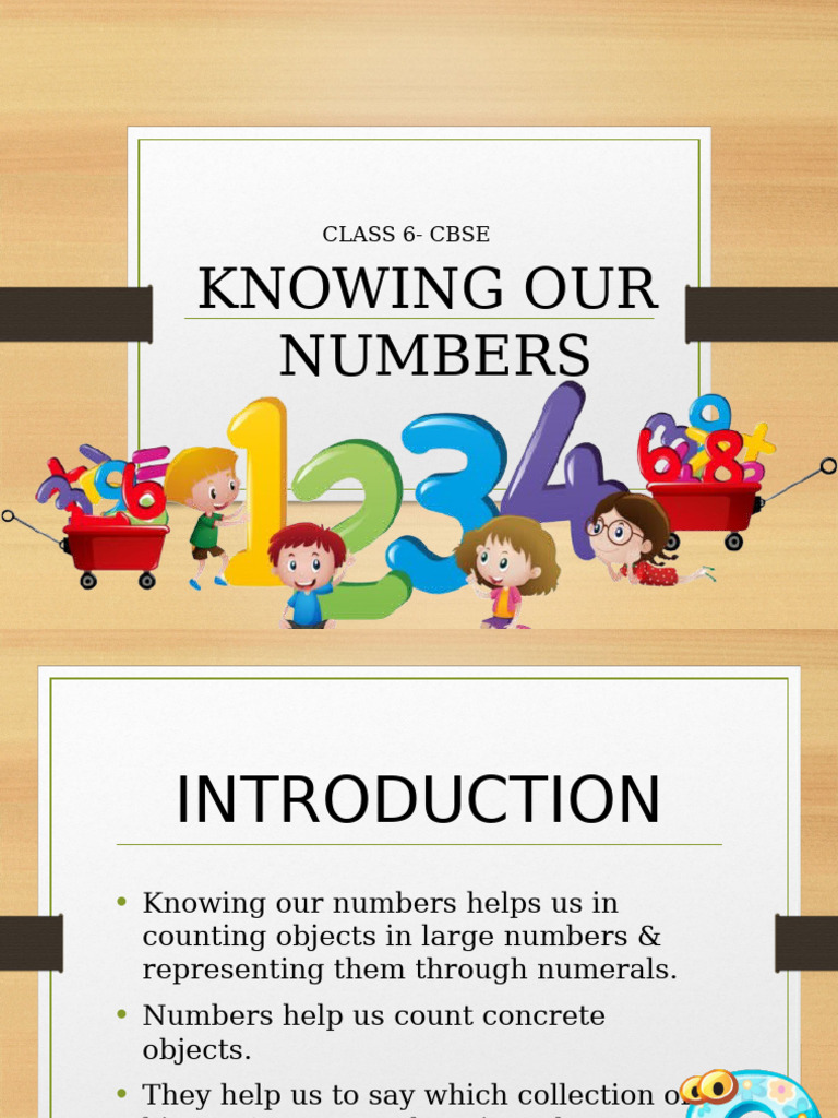 Know Your Numbers | PDF