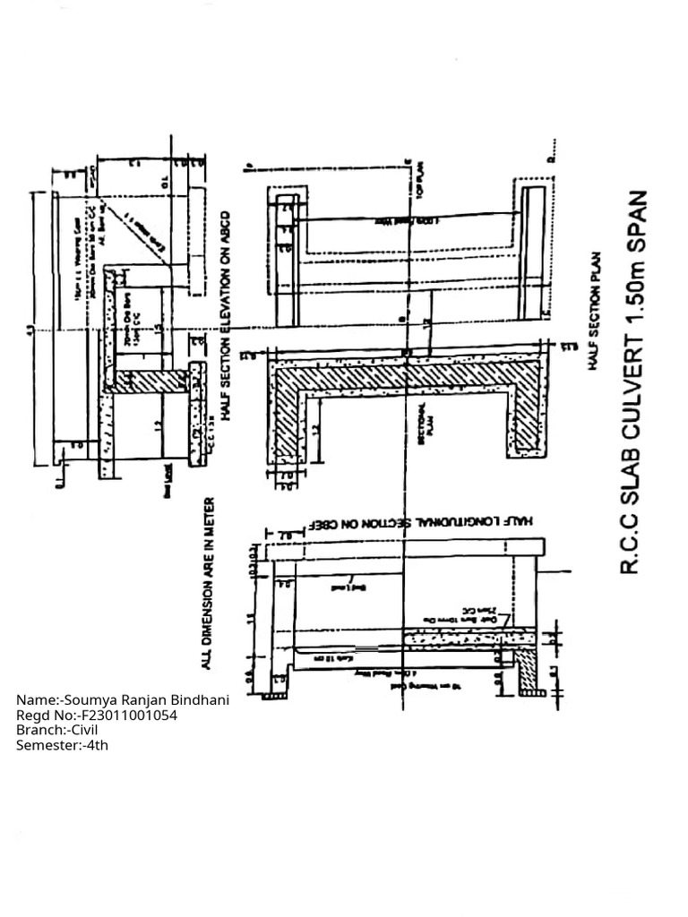 Slab Culvert PDF | PDF