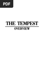 The Tempest Character Overview | PDF | The Tempest | Shakespearean Comedies