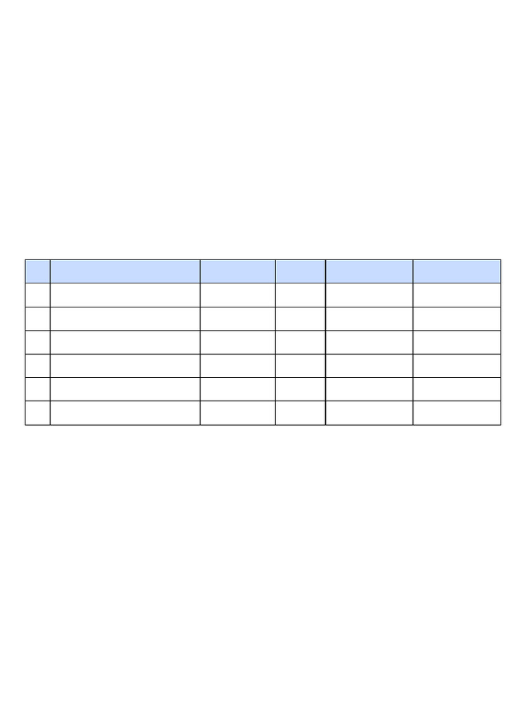 AC Service Invoice Template | PDF