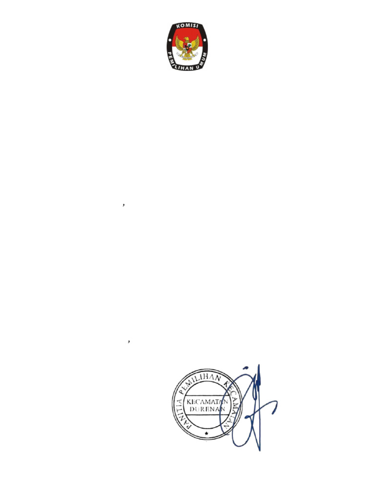 004. Surat Rapat Koordinasi PPS | PDF