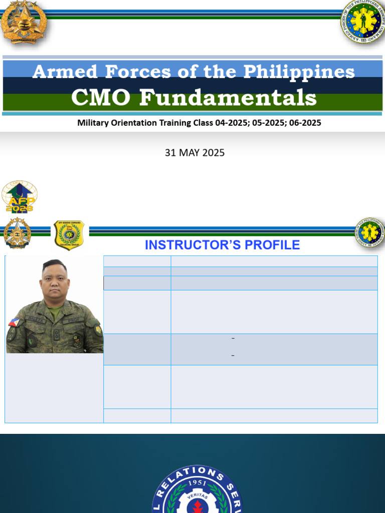 AFP Civil-Military Operations Overview | PDF | Military