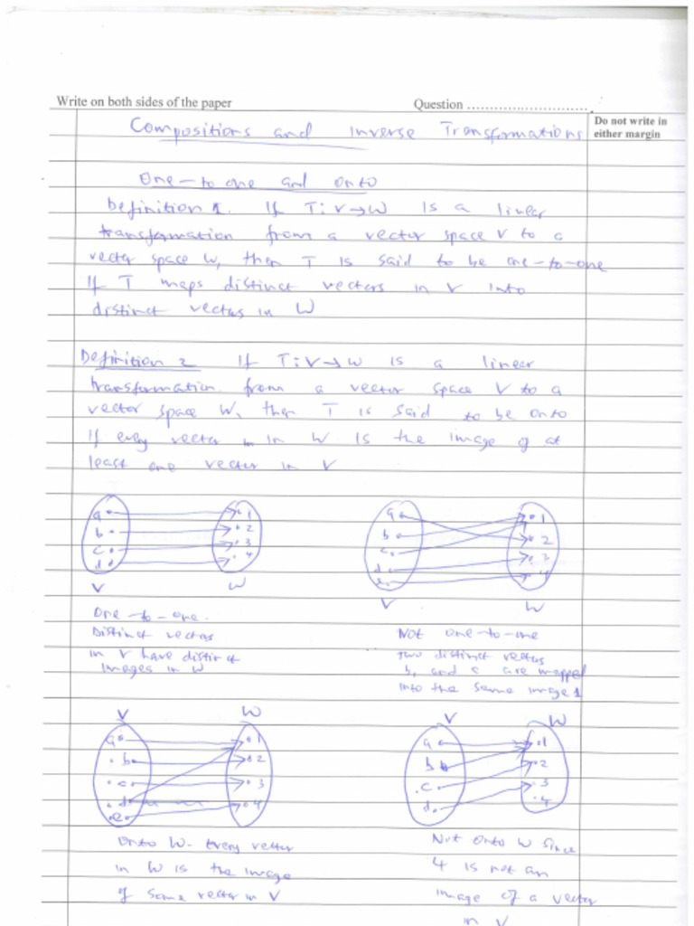 Linear II Notes | PDF