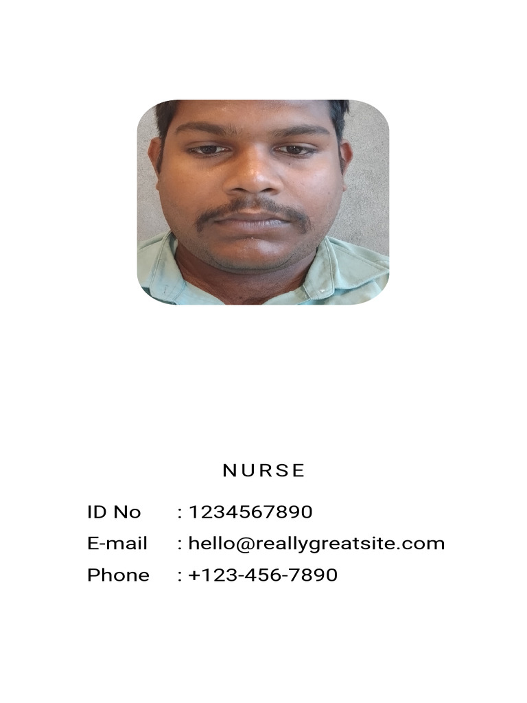 Green Simple Medical ID Card | PDF