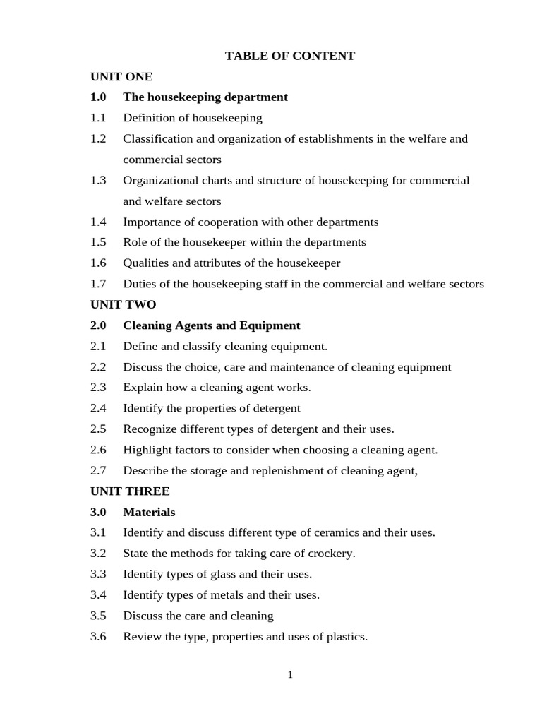 Accommodation Operation 1 Lecture Notes | PDF | Vacuum Cleaner | Surfactant
