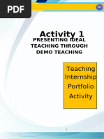 Grade 9 Demo Teaching Reflection | PDF | Lesson Plan | Learning