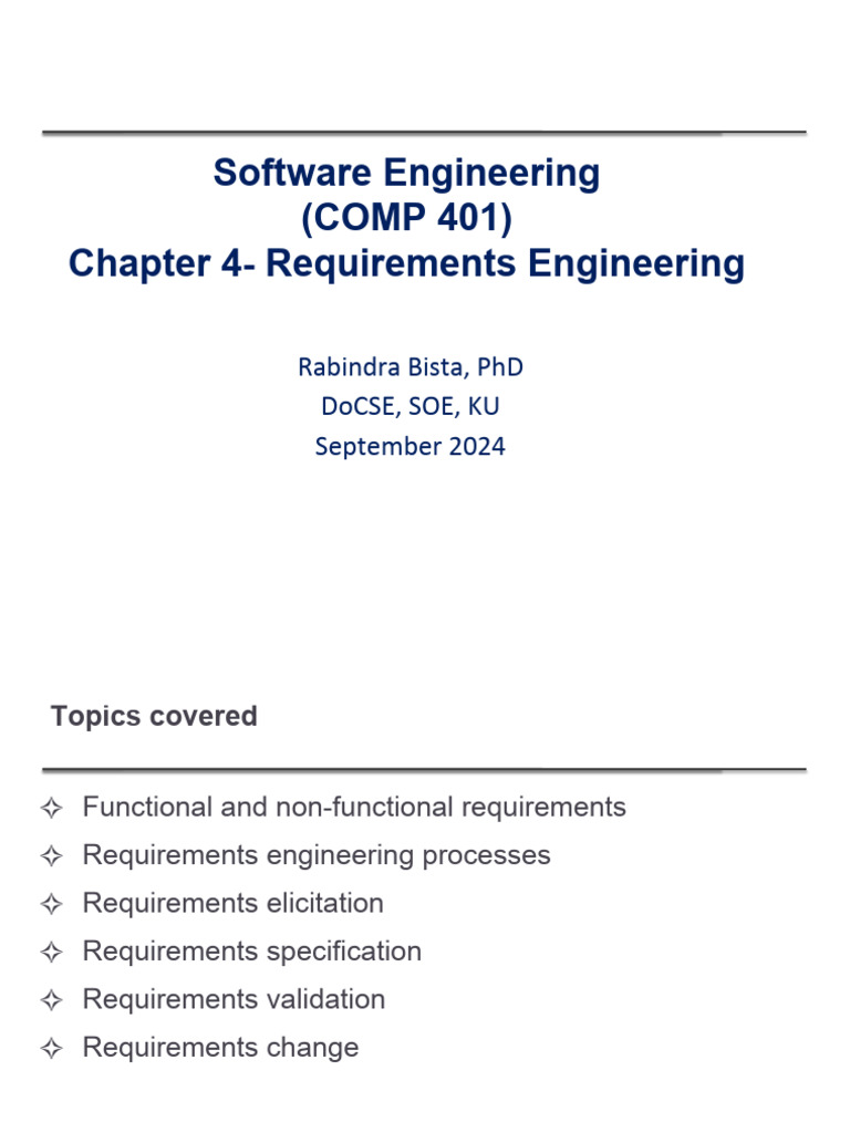 Requirement Engineering | PDF | Specification (Technical Standard) | Ethnography