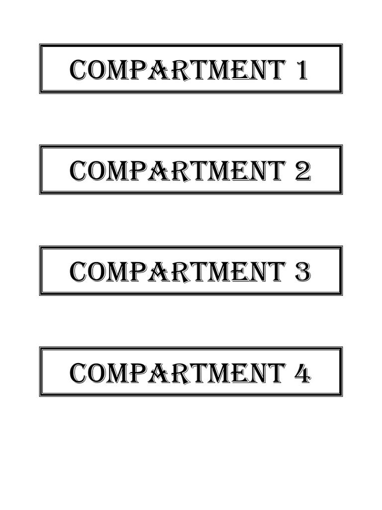 Compartment Border | PDF