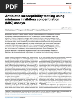 Antibiotic Sensitivity Chart Sanford Guide | PDF | Health Care | Medicine