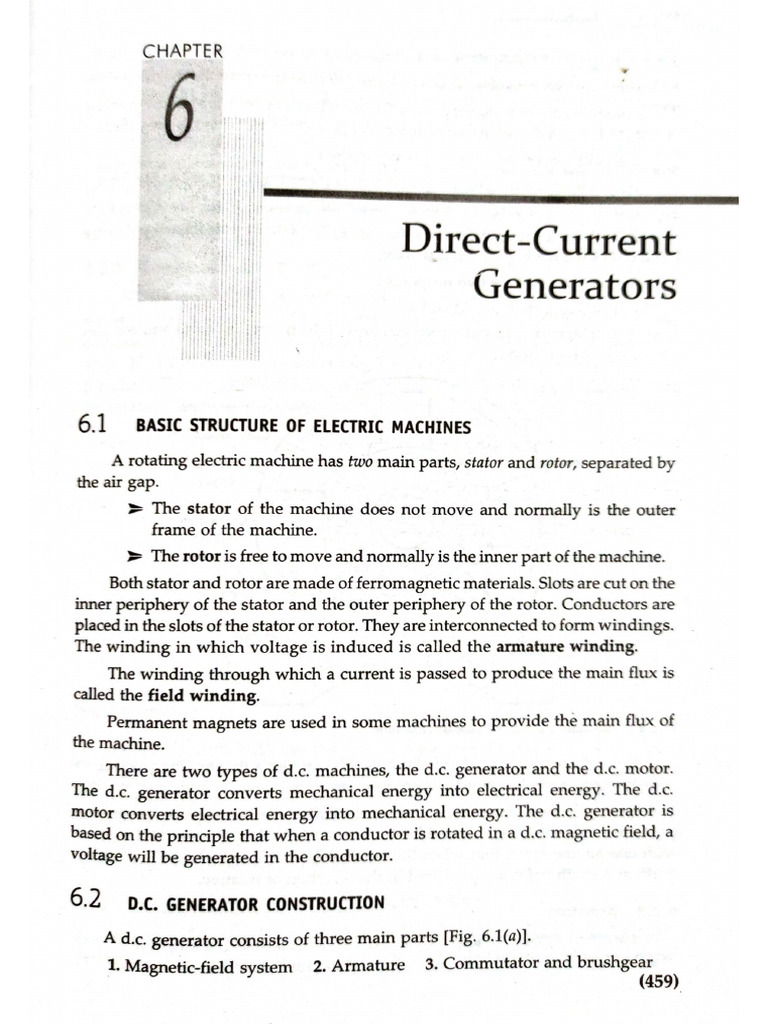 DC Generators Ashfaq | PDF