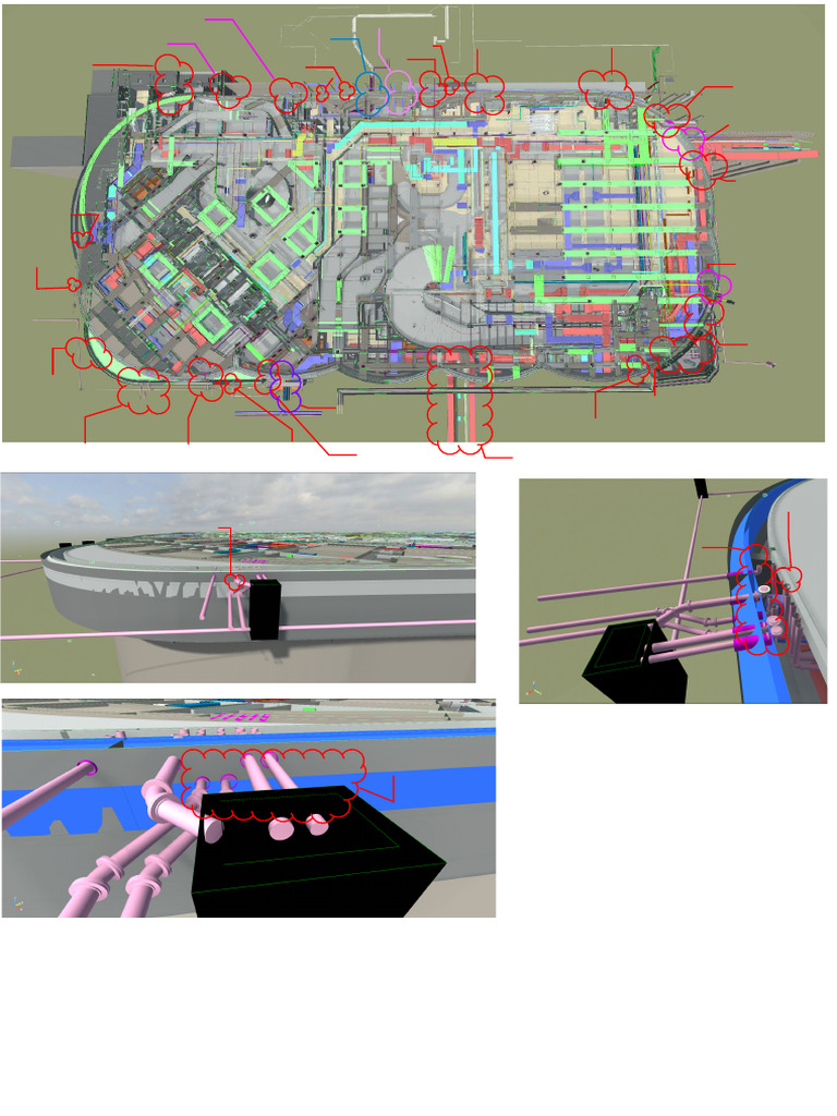 MEP DWall Intersection Check | PDF | Pipe (Fluid Conveyance) | Plumbing