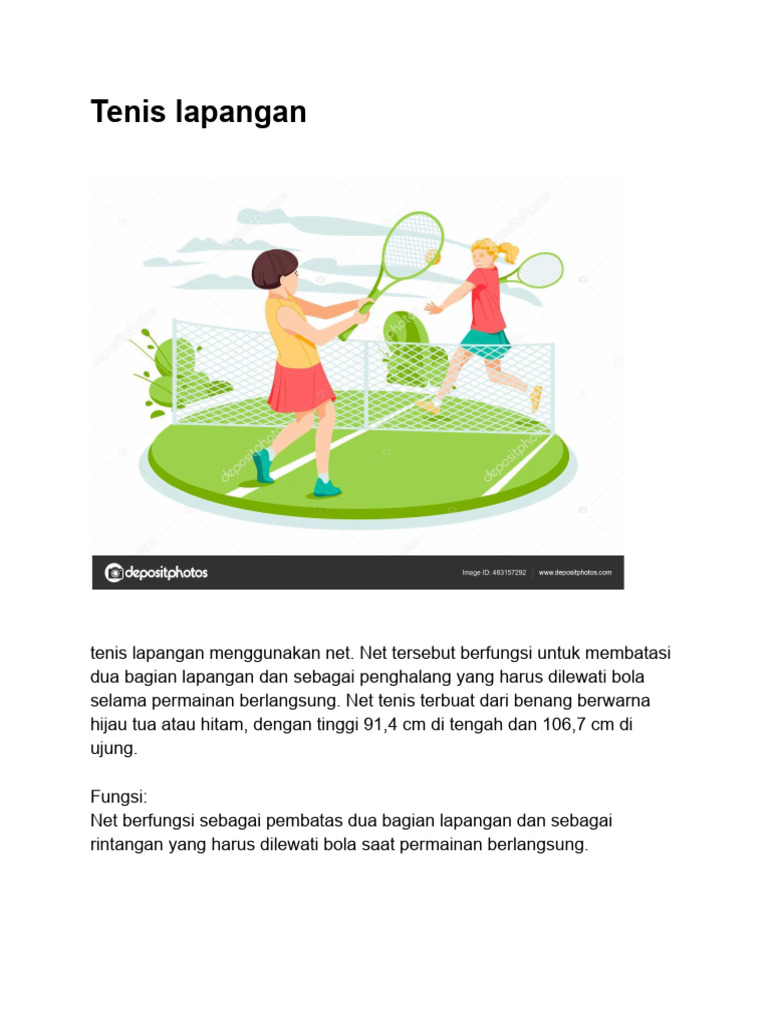 Tenis Lapangan | PDF