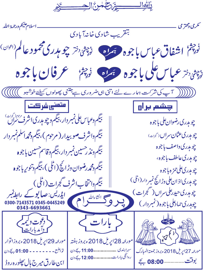 Weding Card Design | PDF