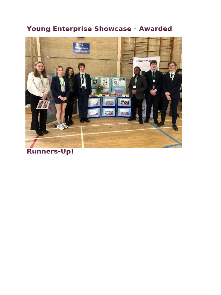 Young Enterprise Showcase 2024.326715688 | PDF