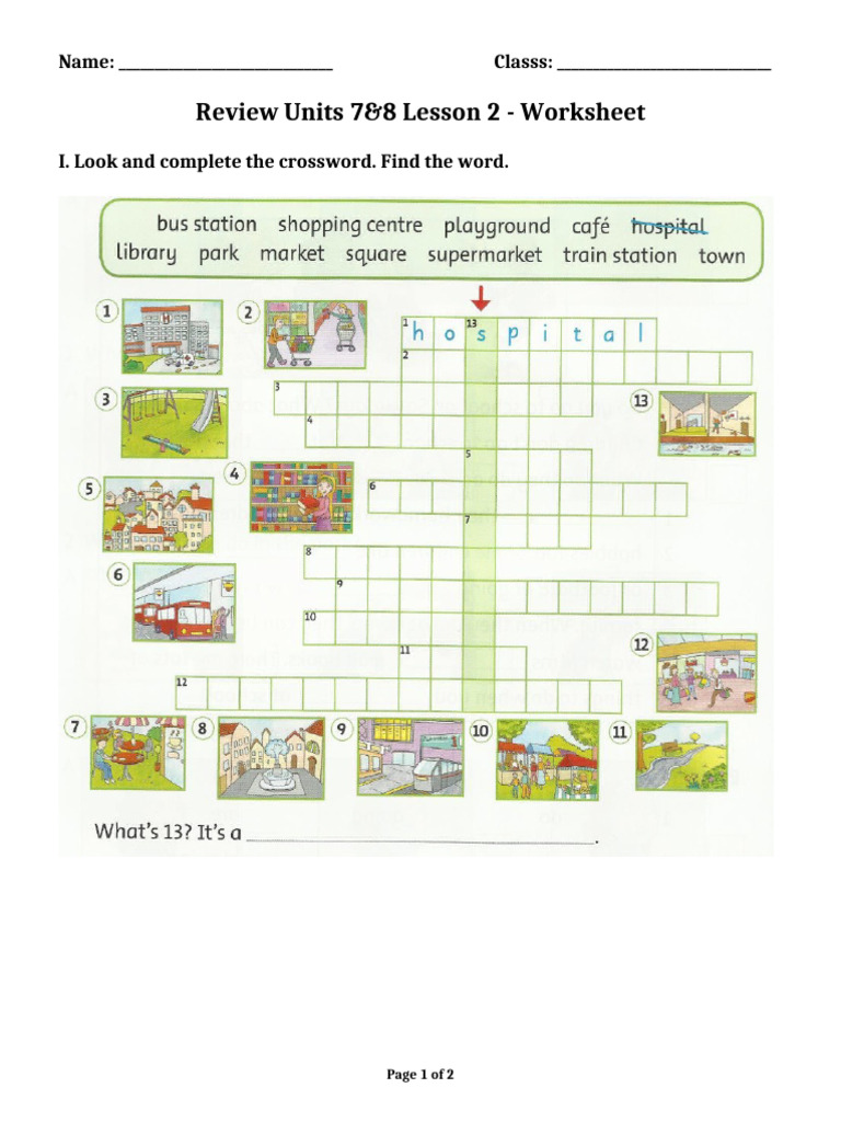 Review Unit 7 8 Lesson 2 Worksheet Pdf