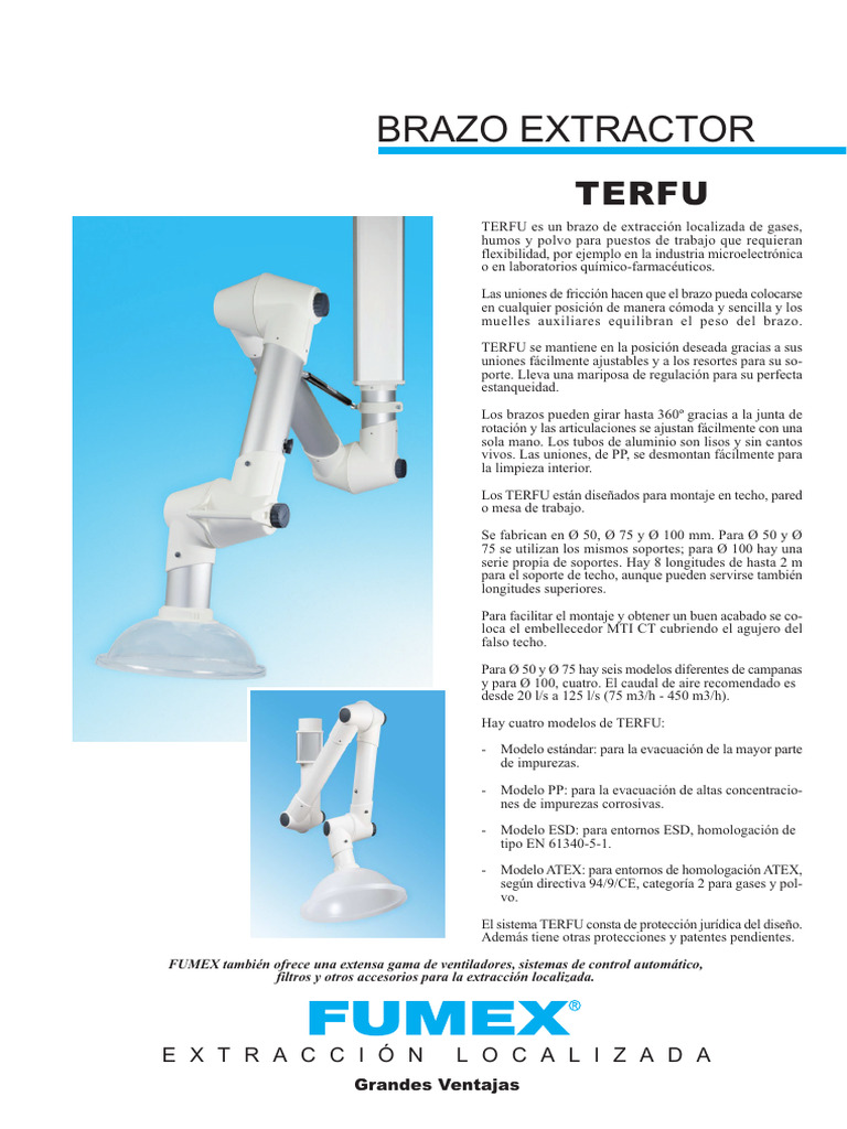 Fumex Terfu: Información Clave | PDF | Laboratorios | Aluminio