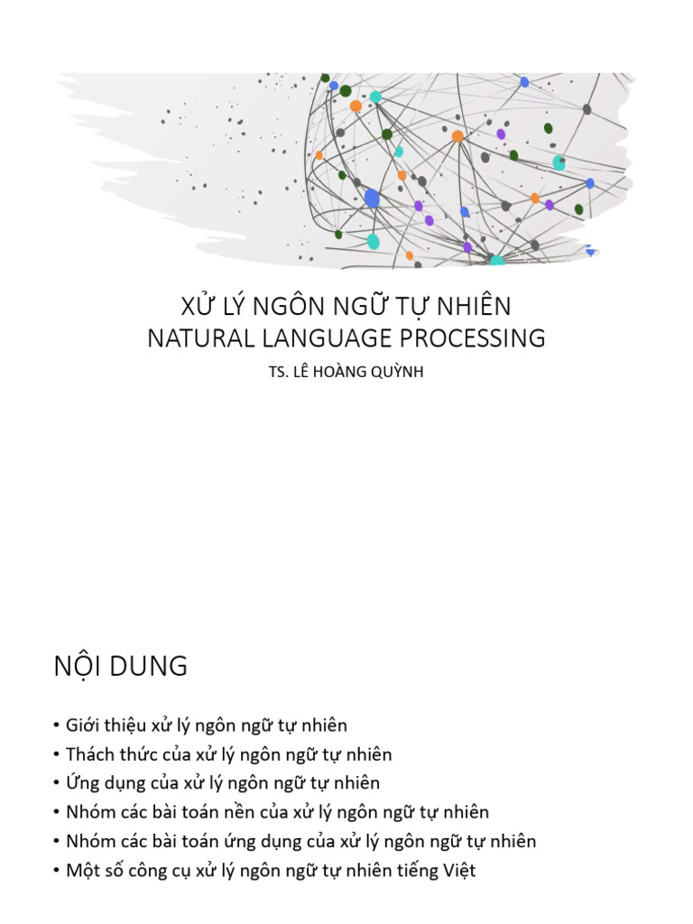 Xu Ly Ngon Ngu Tu Nhien | PDF