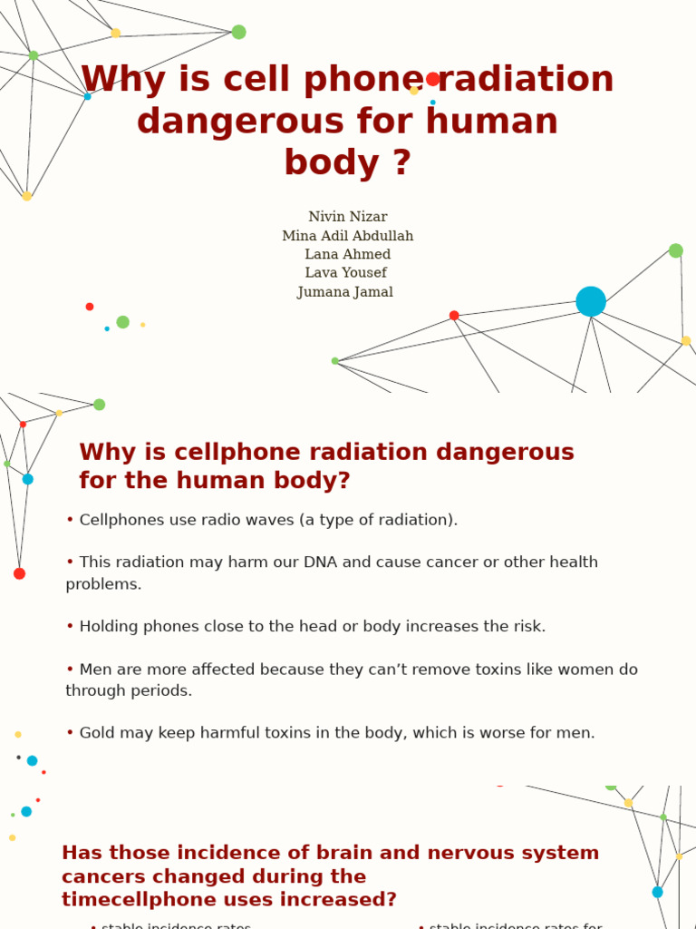 Why is Cell Phones Radiation Dangerous for Human Body? | PDF | Brain ...