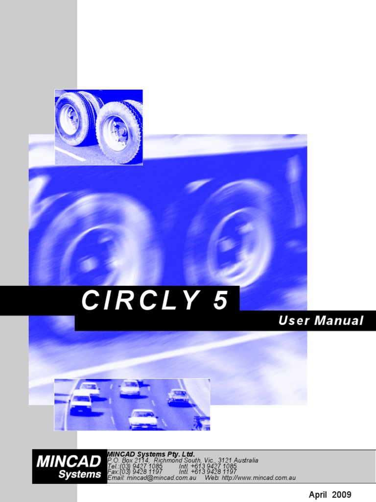 CIRCLY 5.0 User Manual | PDF | Young's Modulus | Stress (Mechanics)